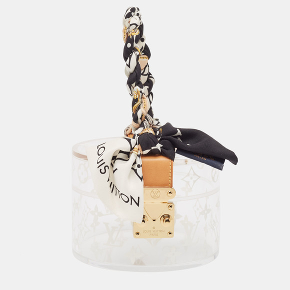 Louis Vuitton | Bags | Louis Vuitton Clear Monogram Plexiglass Scott ...